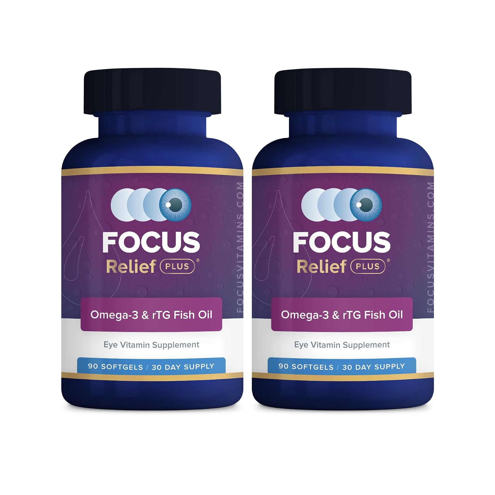 Focus Relief Plus Omega-3 benefits