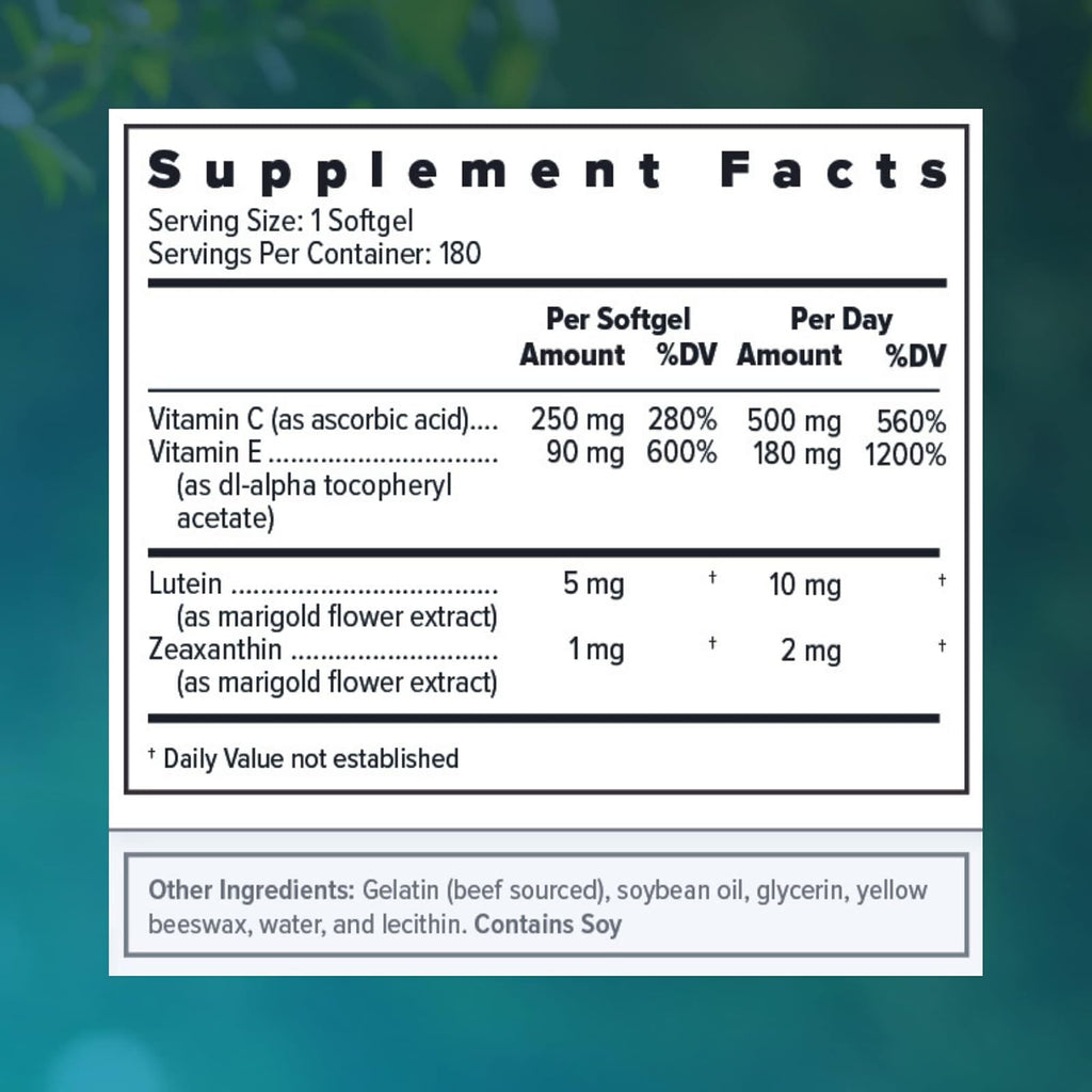 Focus Select eye health capsules