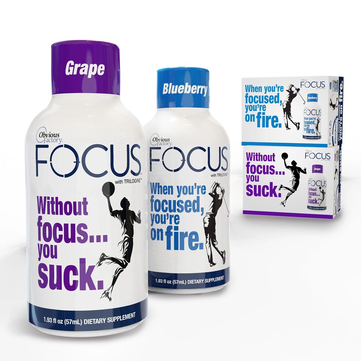 Focus Shots energy boost supplements