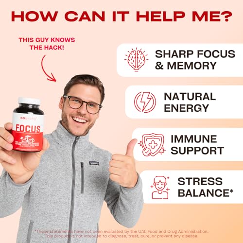 Focus supplement with Lion's Mane mushrooms