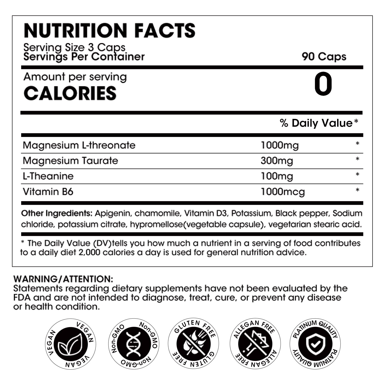 focus support magnesium capsules