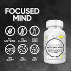 Focused Mind multivitamin for men health