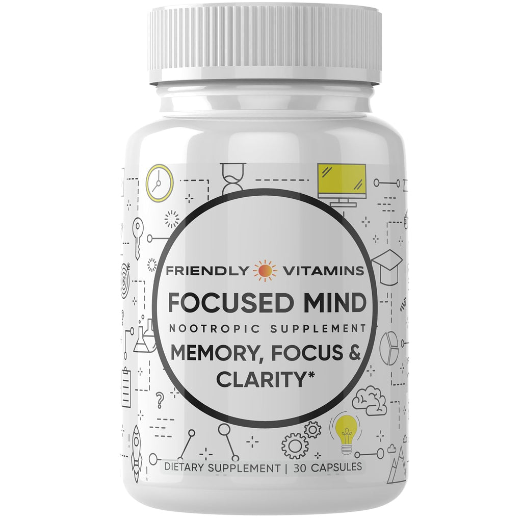 Focused Mind multivitamins for energy