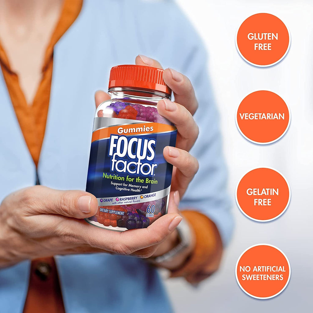 FOCUSFACTOR gummies with Bacopa extract