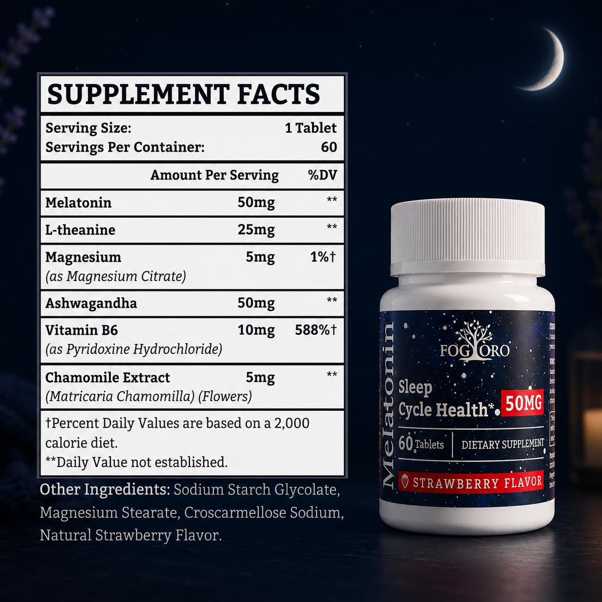 Fogoro melatonin for joint support