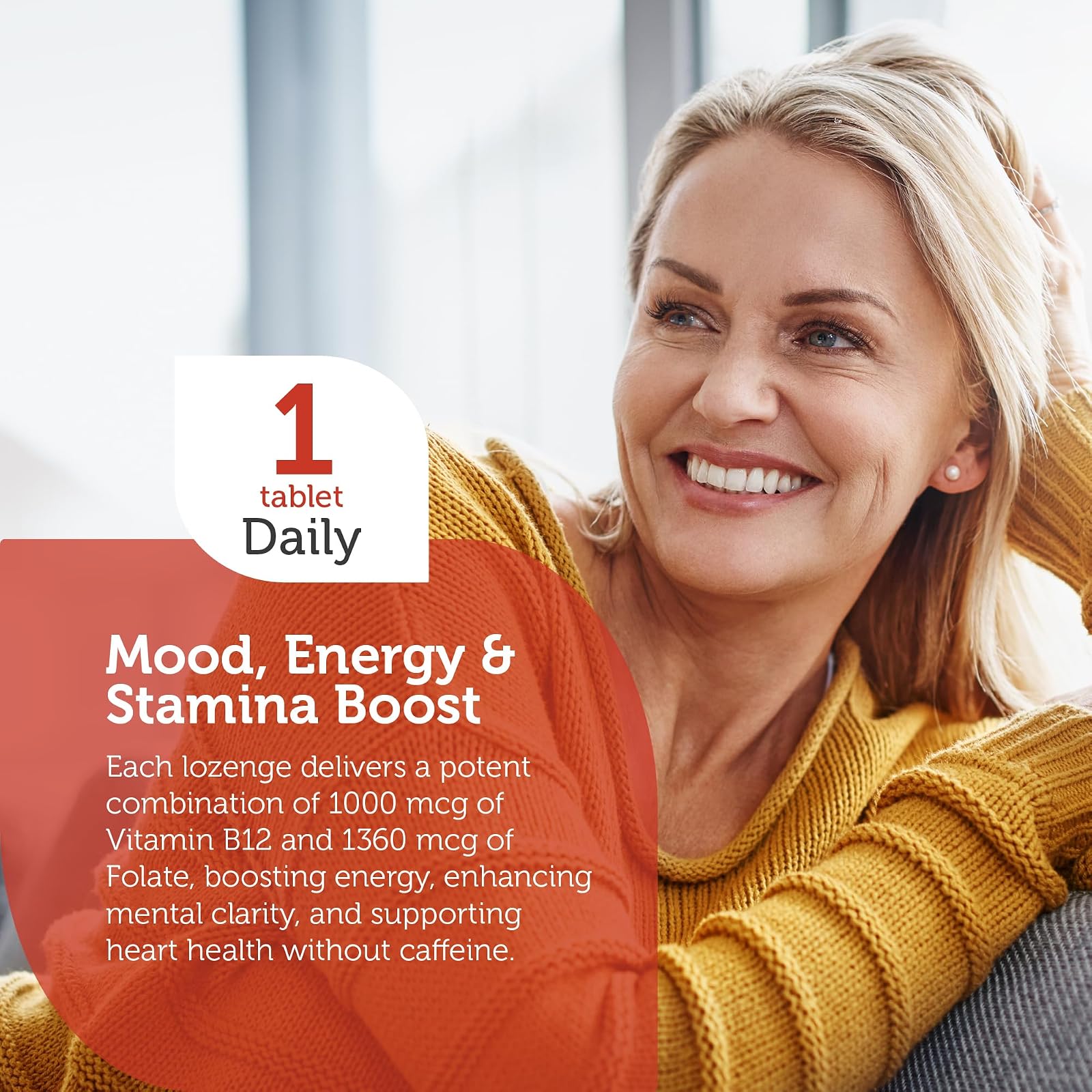 Folate and B12 support for vitality