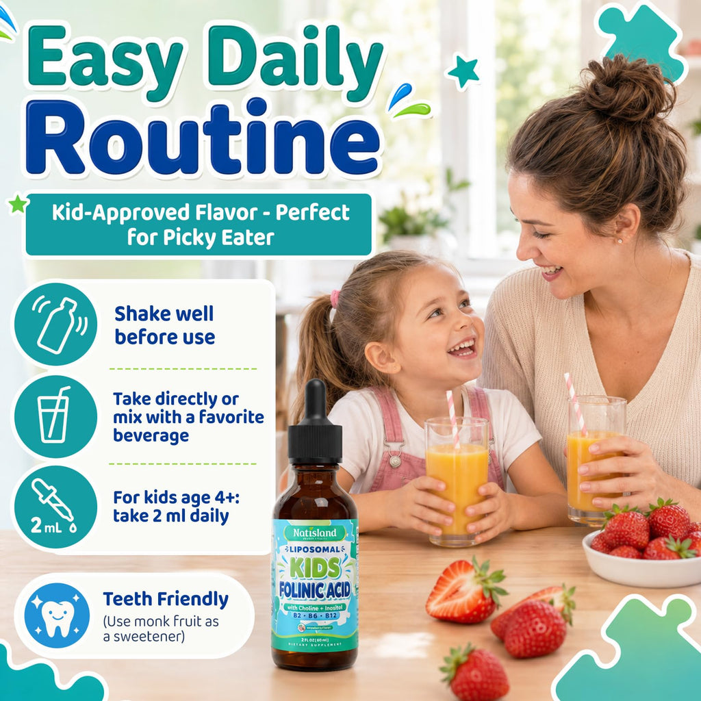Folate drops for immune support