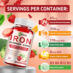 folate enriched iron gummies
