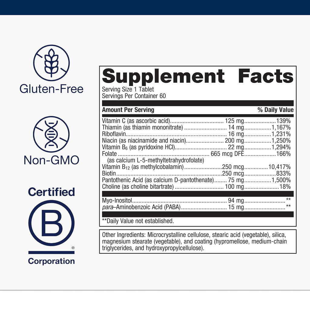 folate enriched vitamin b complex
