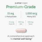 Folate & folic acid supplement for mood support