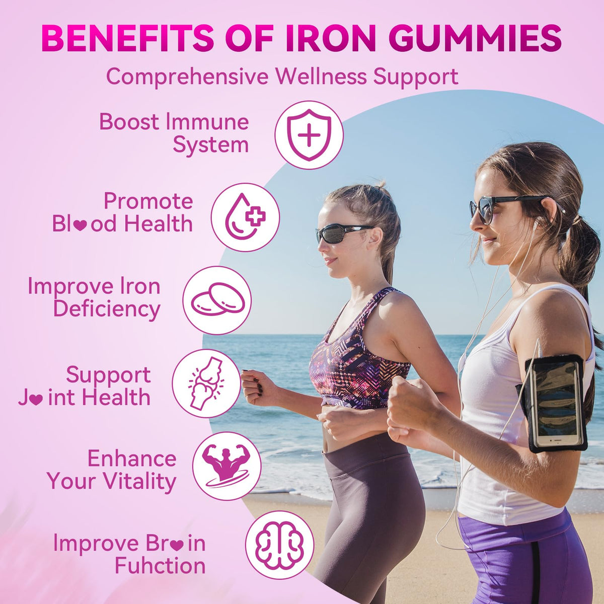 Folate gummies for better absorption