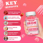 folate infused iron gummies for wellness