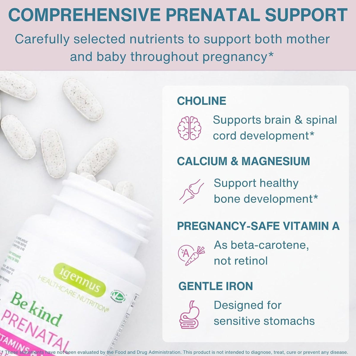 folate-rich prenatal vitamins for women
