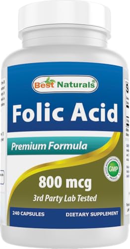 Folic acid 800 mcg capsules