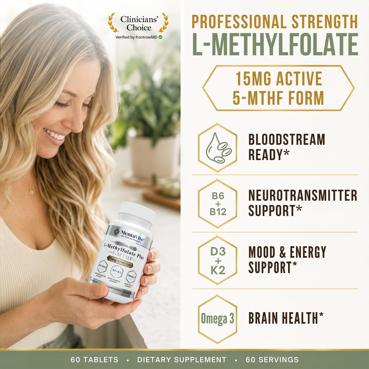 Folic acid alternative for better absorption