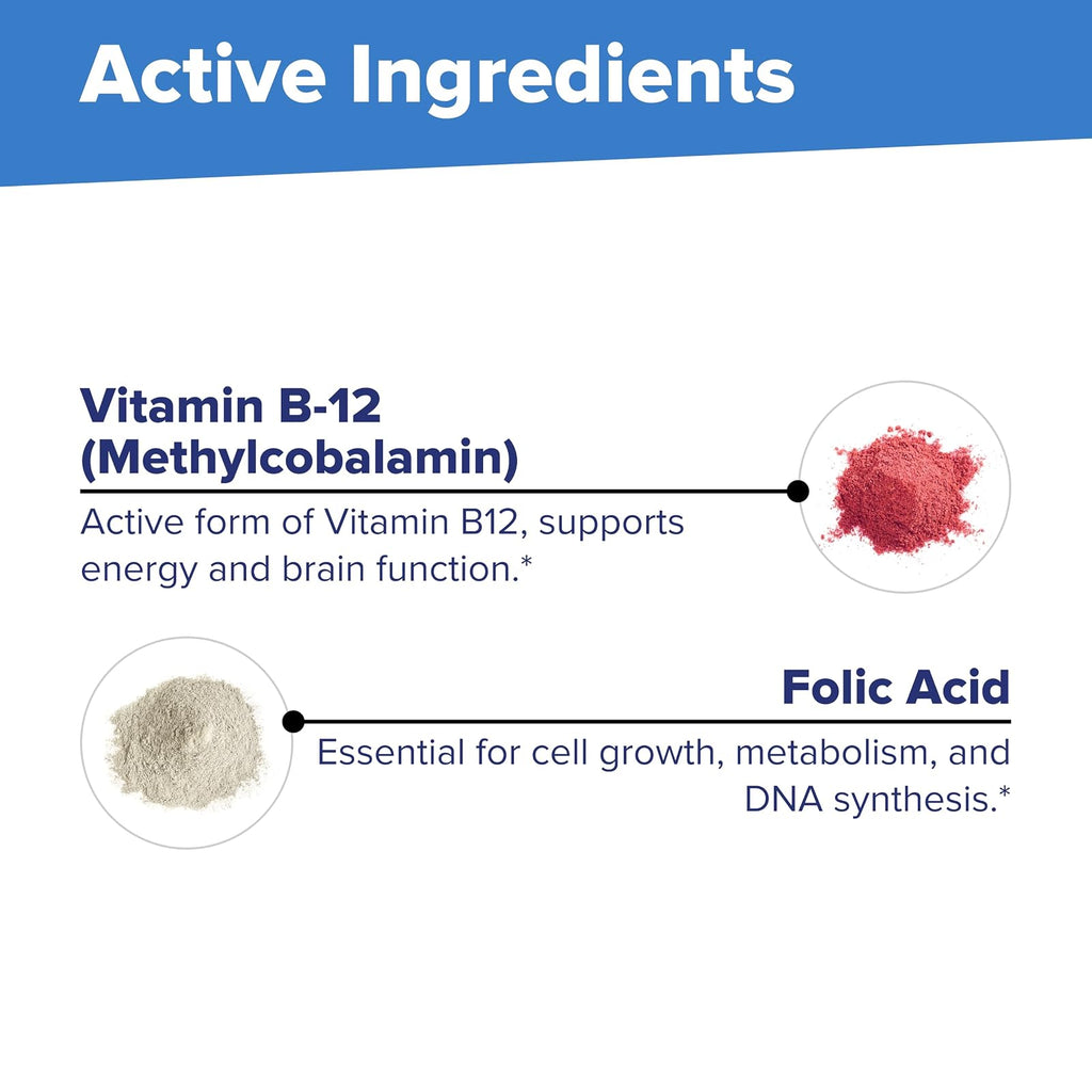Folic acid and B12 combination