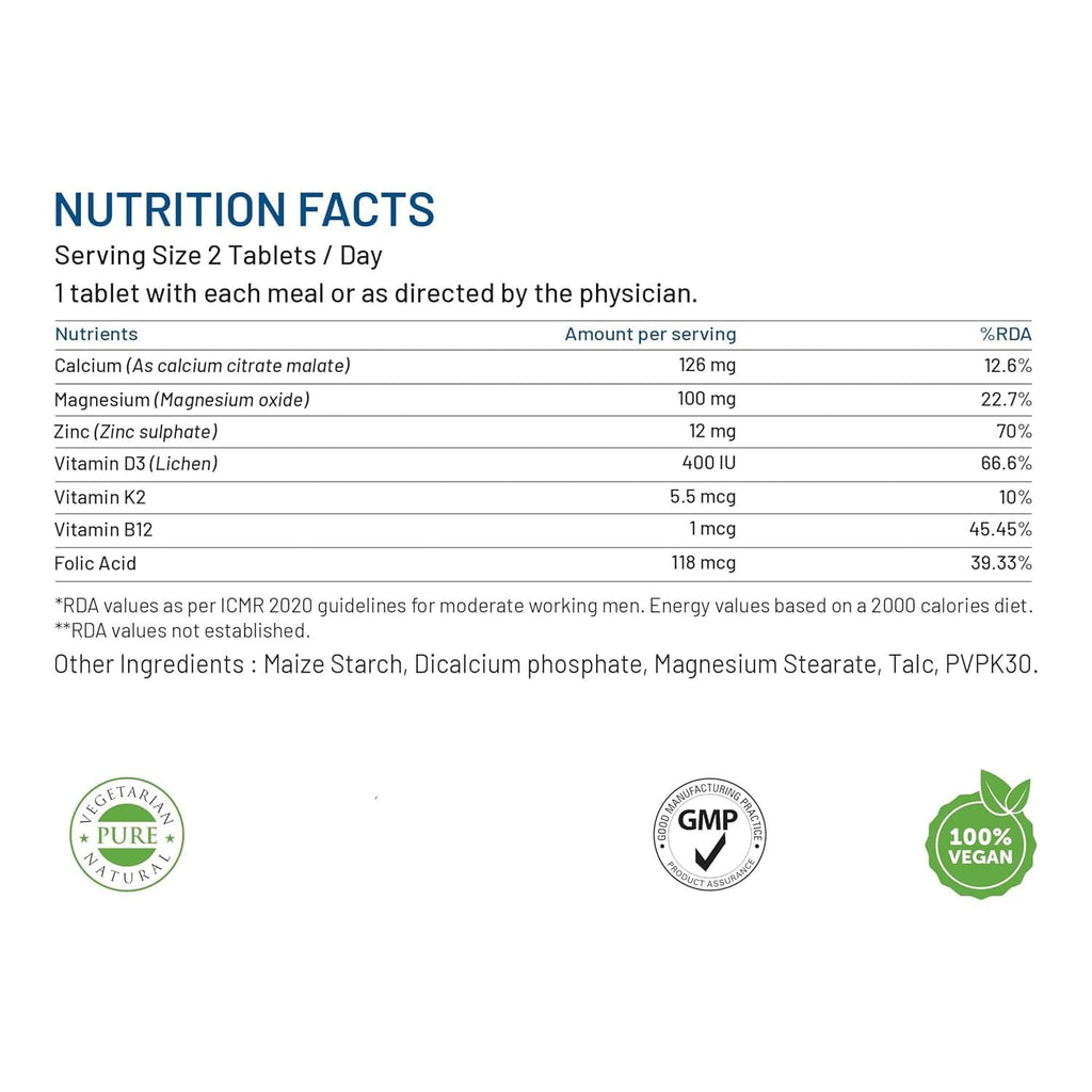 folic acid and B12 for overall wellness