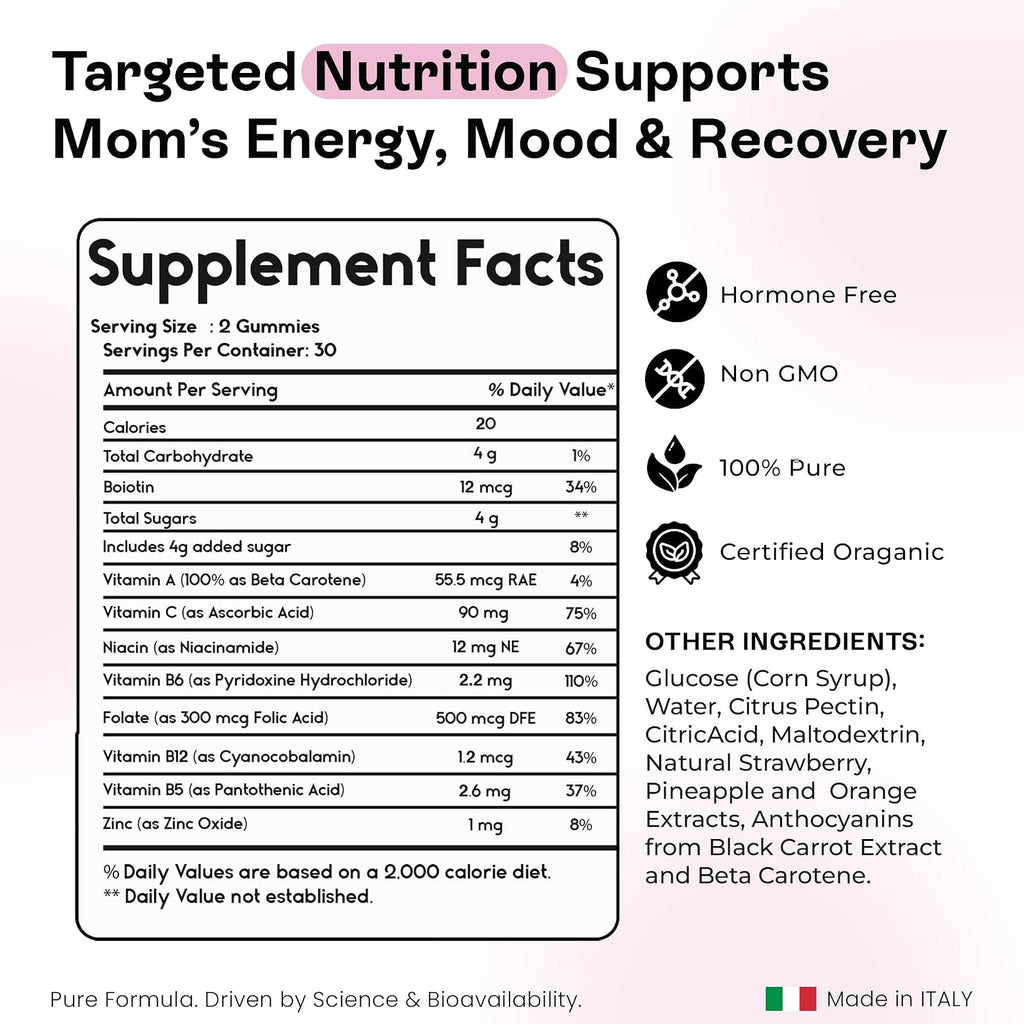 folic acid and DHA gummies