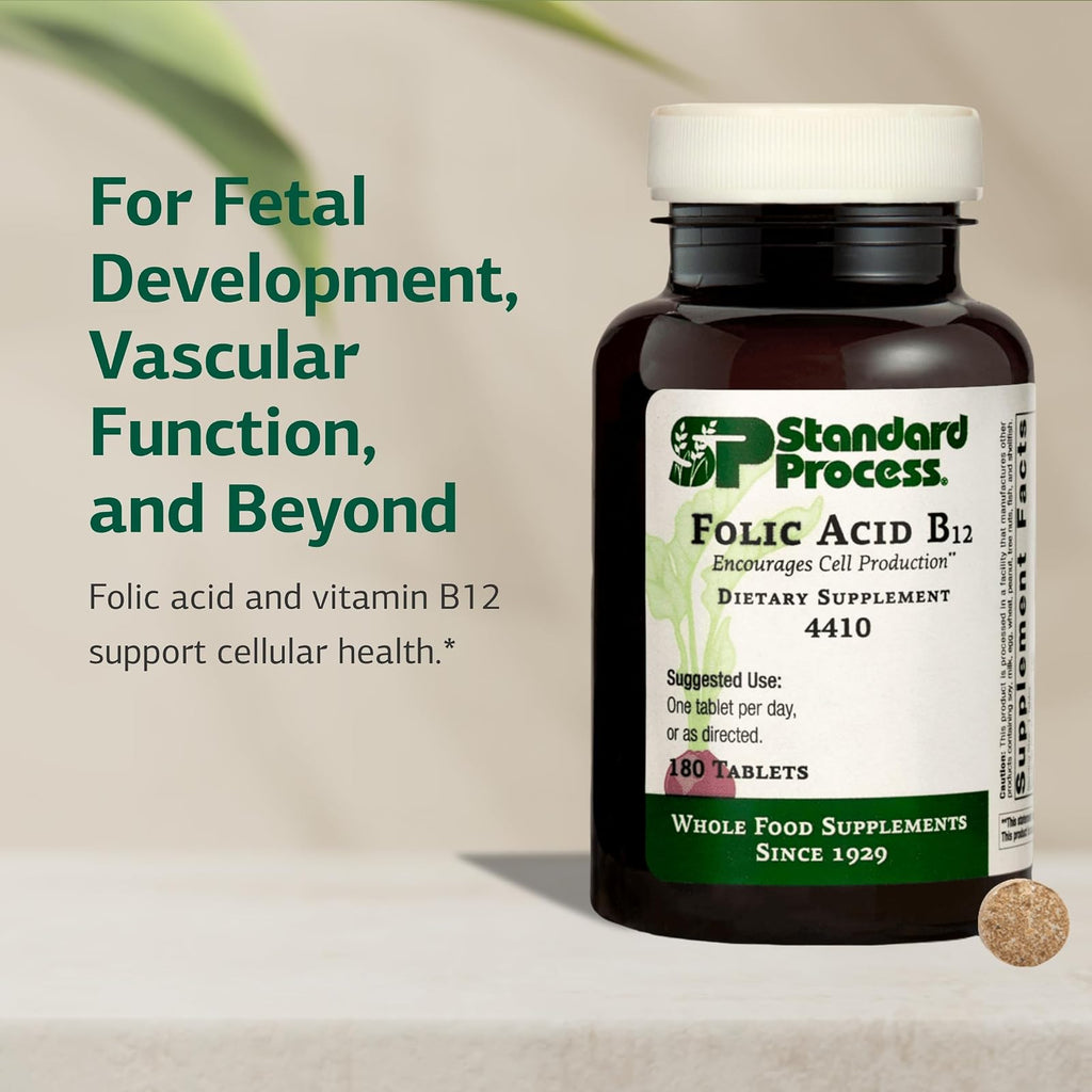 Folic Acid B12 for healthy metabolism