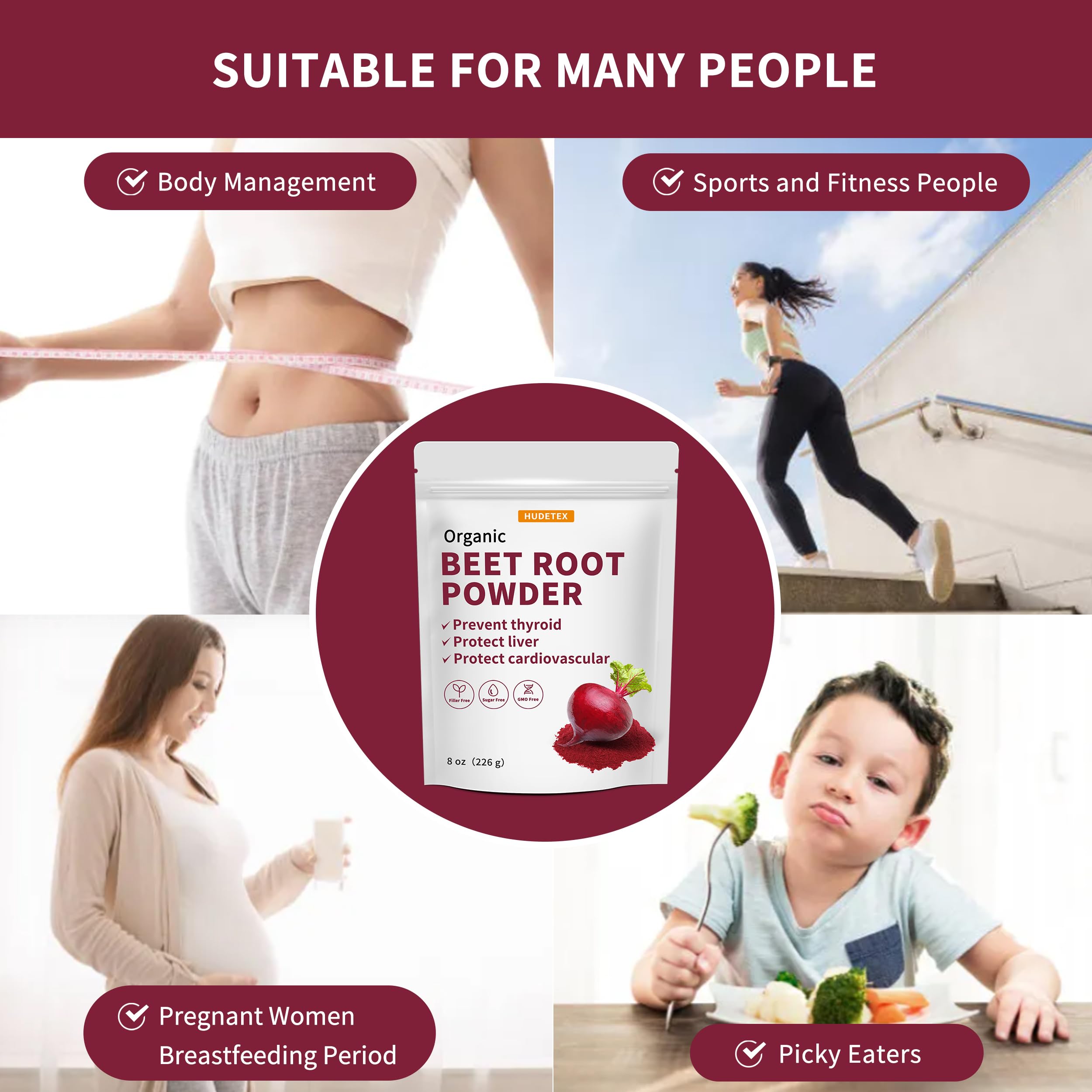folic acid benefits in beetroot powder