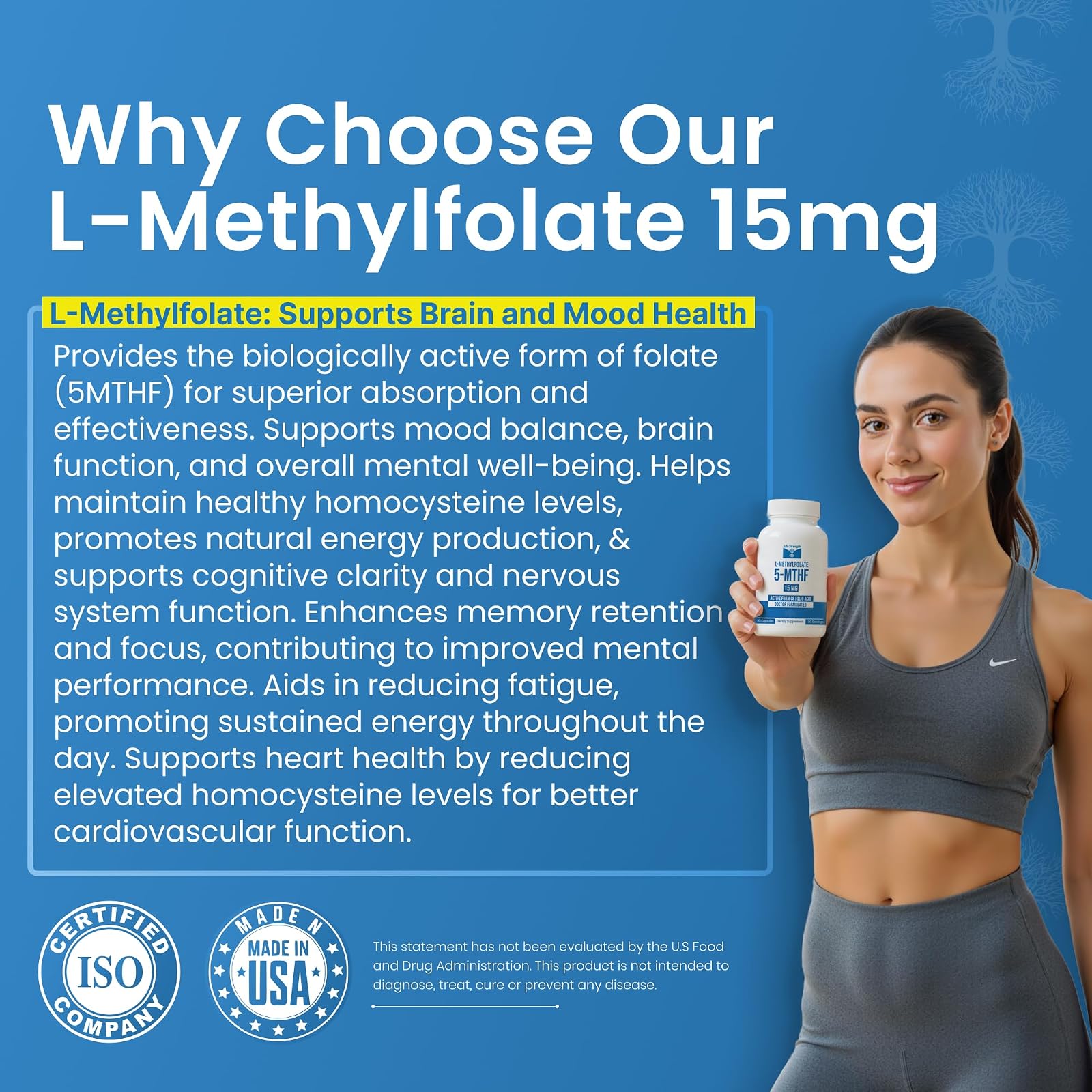 Folic acid capsules for cardiovascular health