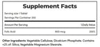 Folic acid for heart health