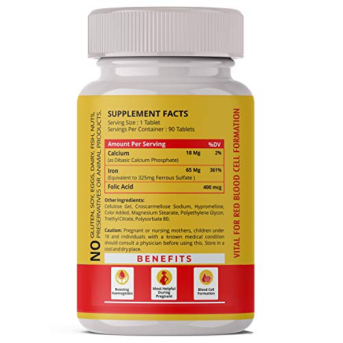 Folic acid for red blood cell support