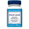 Folic acid prenatal vitamins 800 mcg