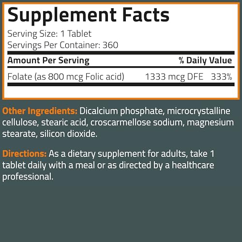 Folic acid supplements for reproductive health