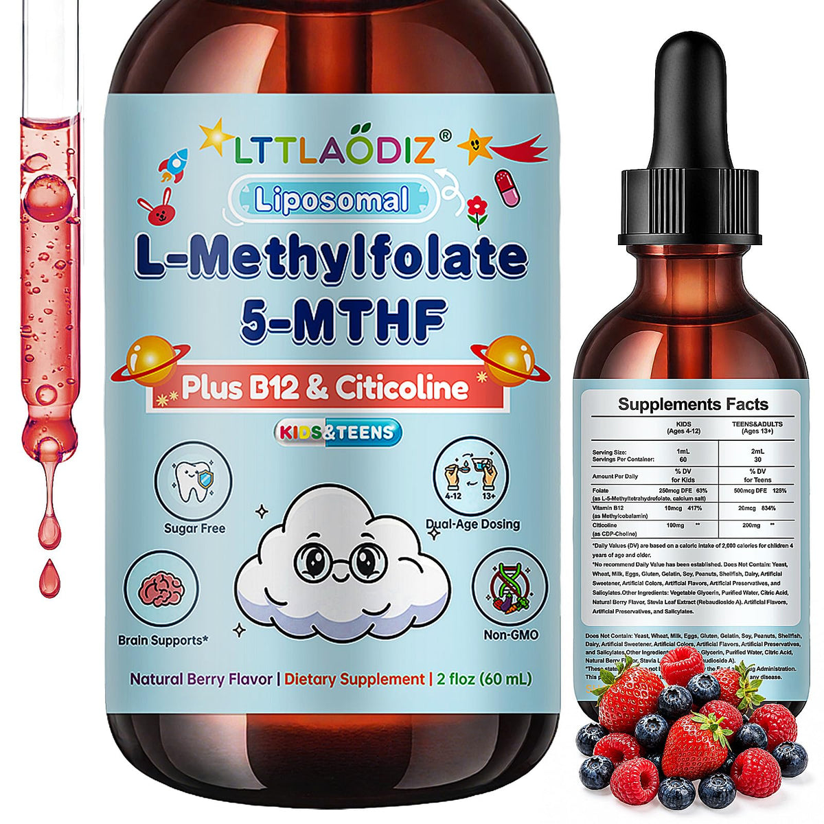 Folinic Acid Drops for Kids