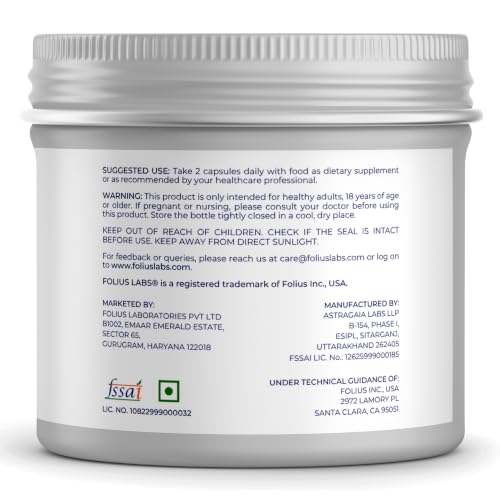 FOLIUS LABS herbal cranberry capsules