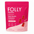 Folly hair growth gummies for women