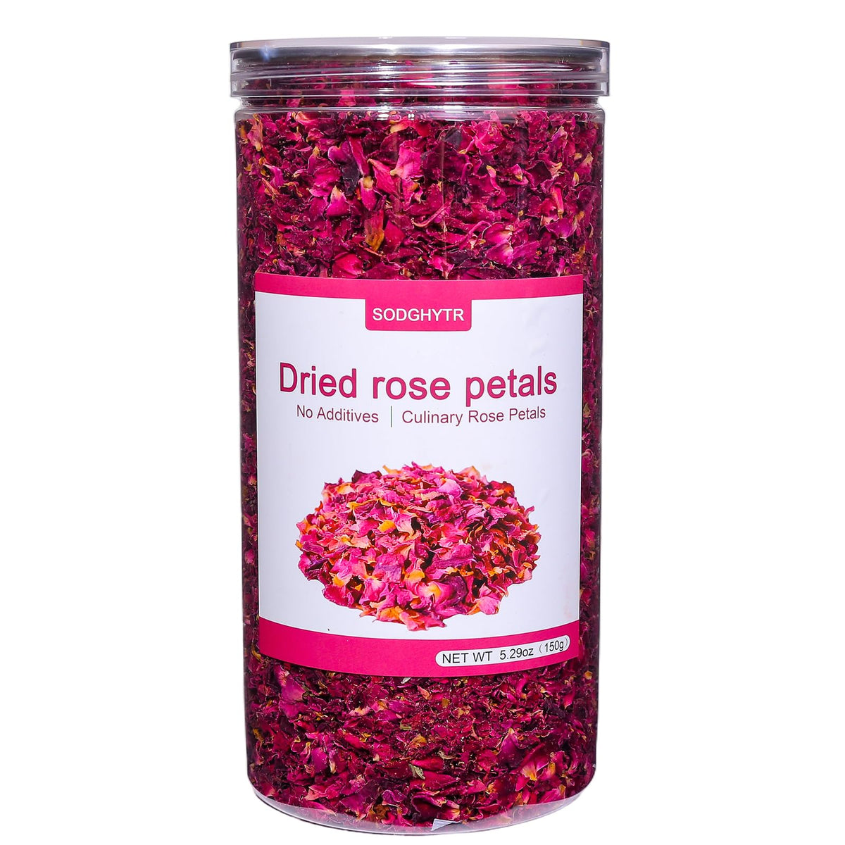 food-grade dried rose petals