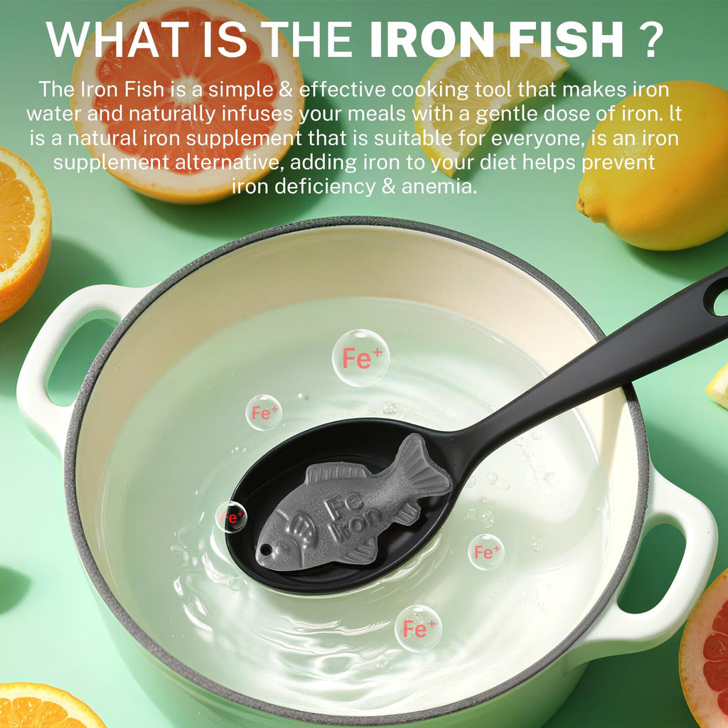Food-grade iron cookware for optimal nutrition