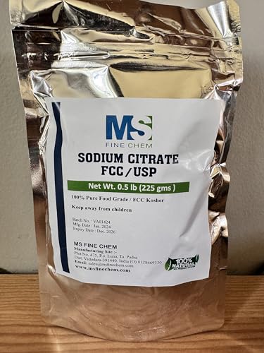 food grade sodium citrate for molecular gastronomy