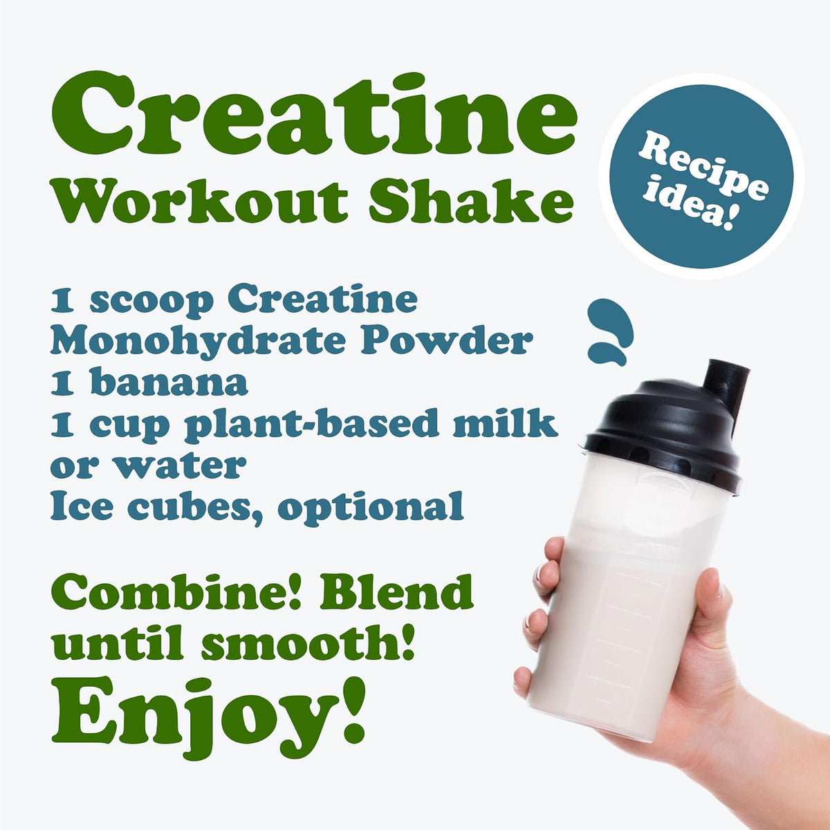 Food to Live creatine for workout recovery