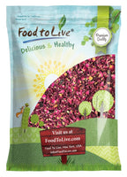 Food to Live dried rose petals for tea