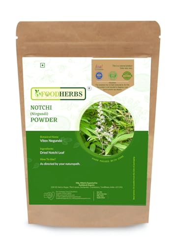 Foodherbs Notchi Leaf Powder for tea