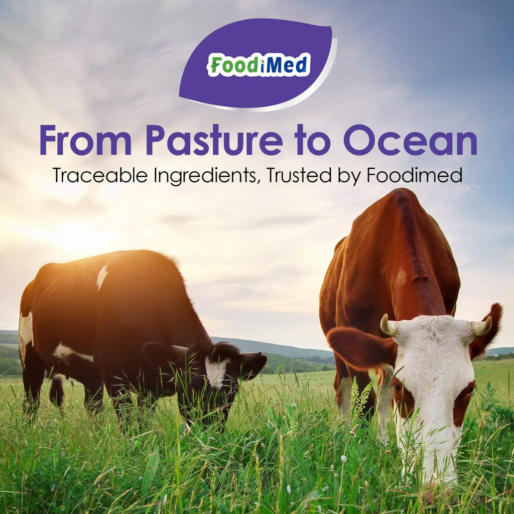 FoodiMed collagen powder with biotin