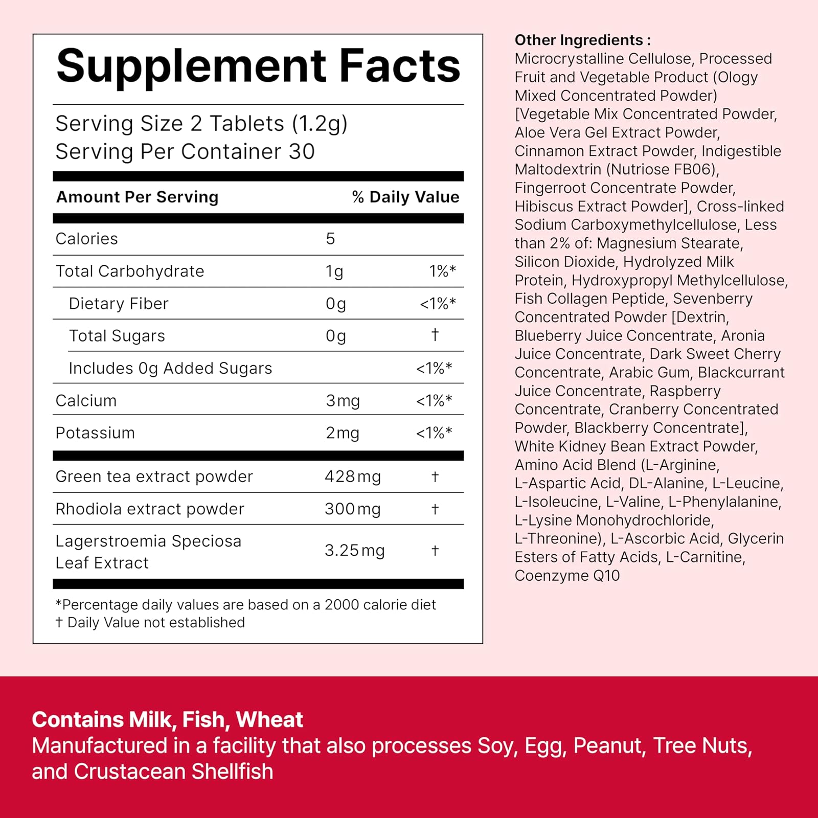 FOODOLOGY herbal green tea extract