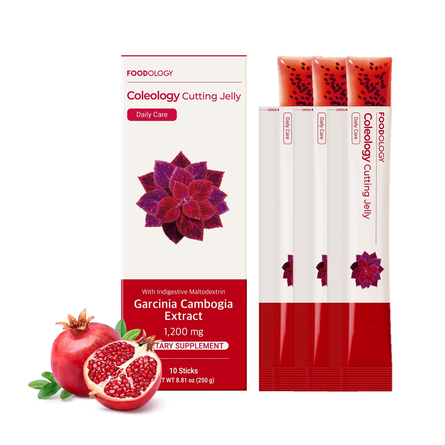 FOODOLOGY slimming jelly pomegranate sticks