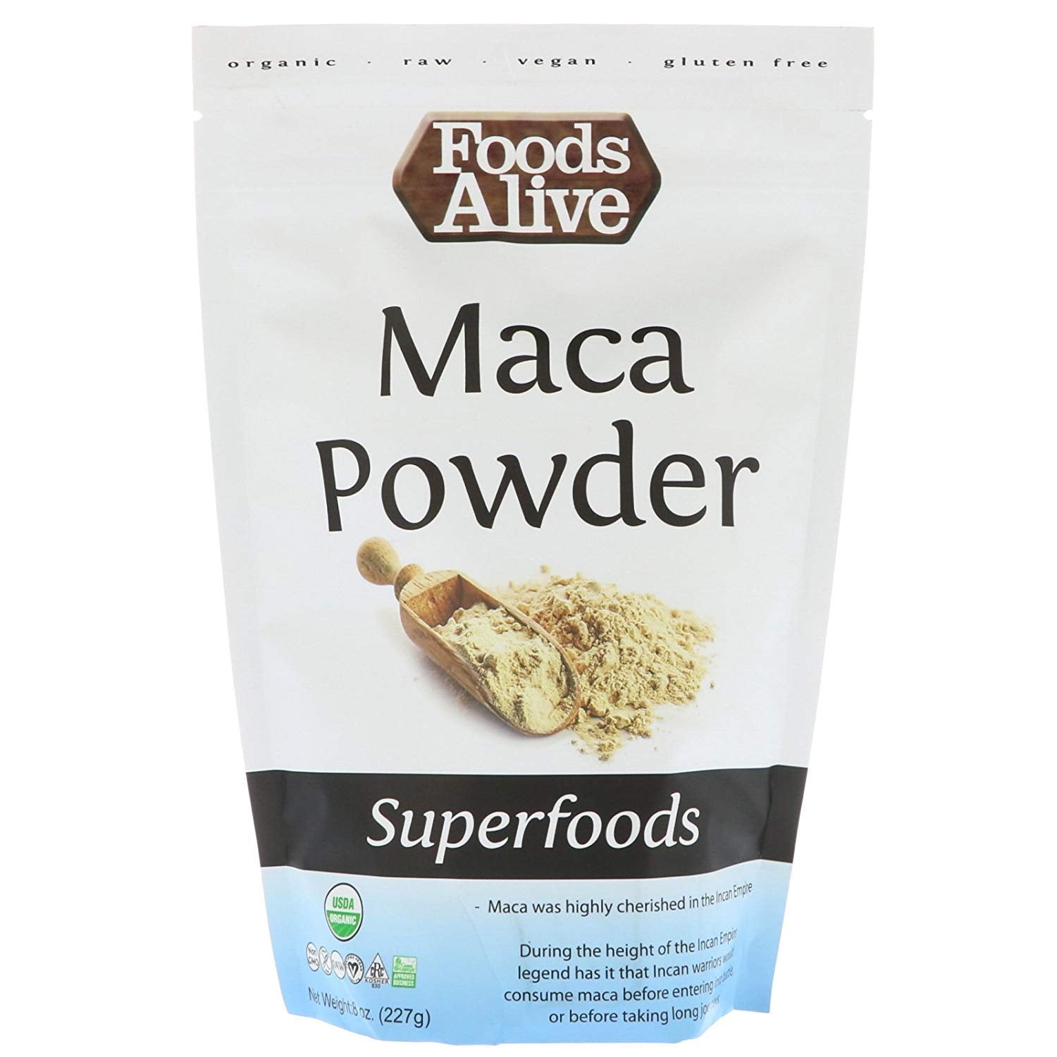 Foods Alive maca root powder for energy