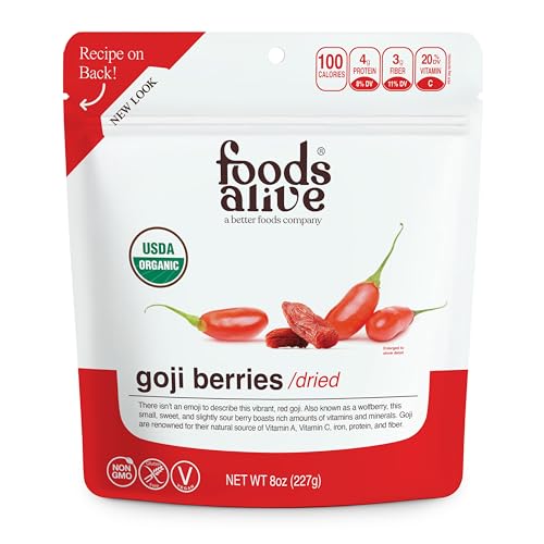 Foods Alive organic goji berries snack