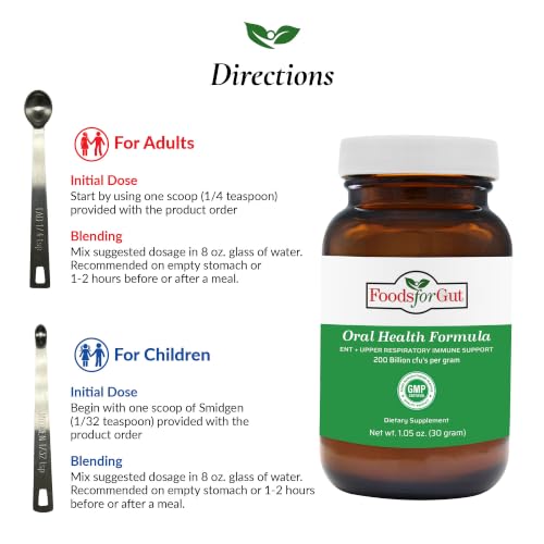 Foods oral care probiotics for better health