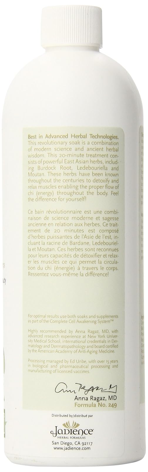 foot detox soak with natural ingredients