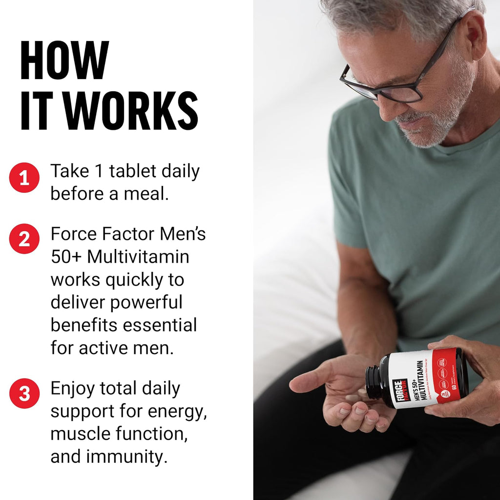 Force Factor 50 plus vitamins