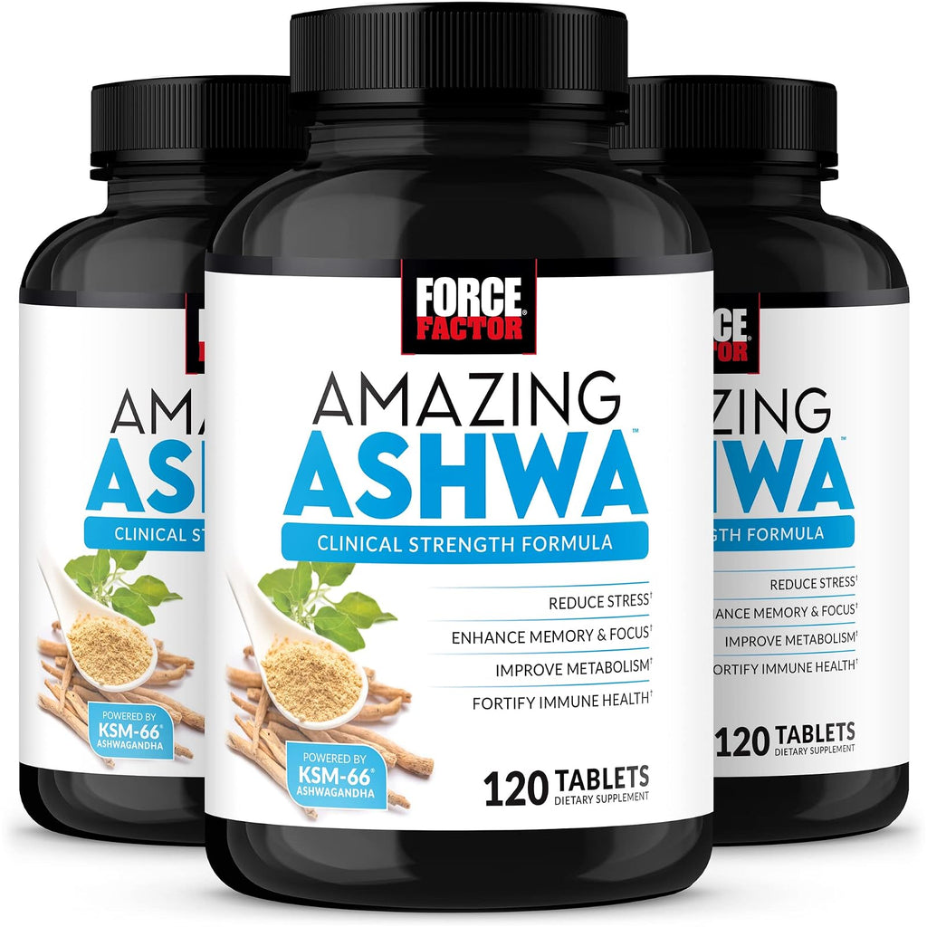 Force Factor Amazing Ashwa capsules