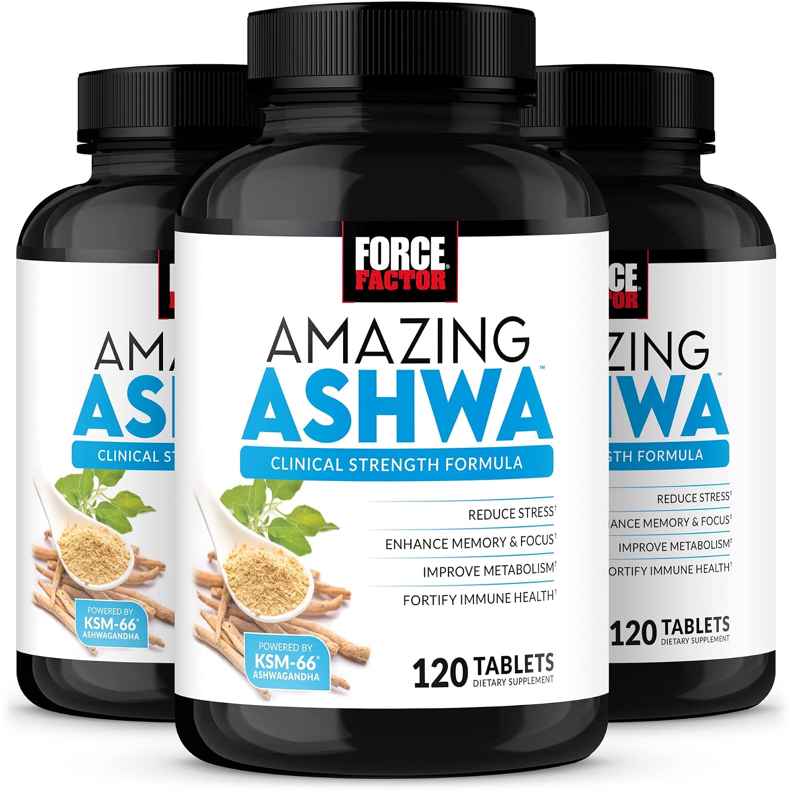 Force Factor Amazing Ashwa capsules