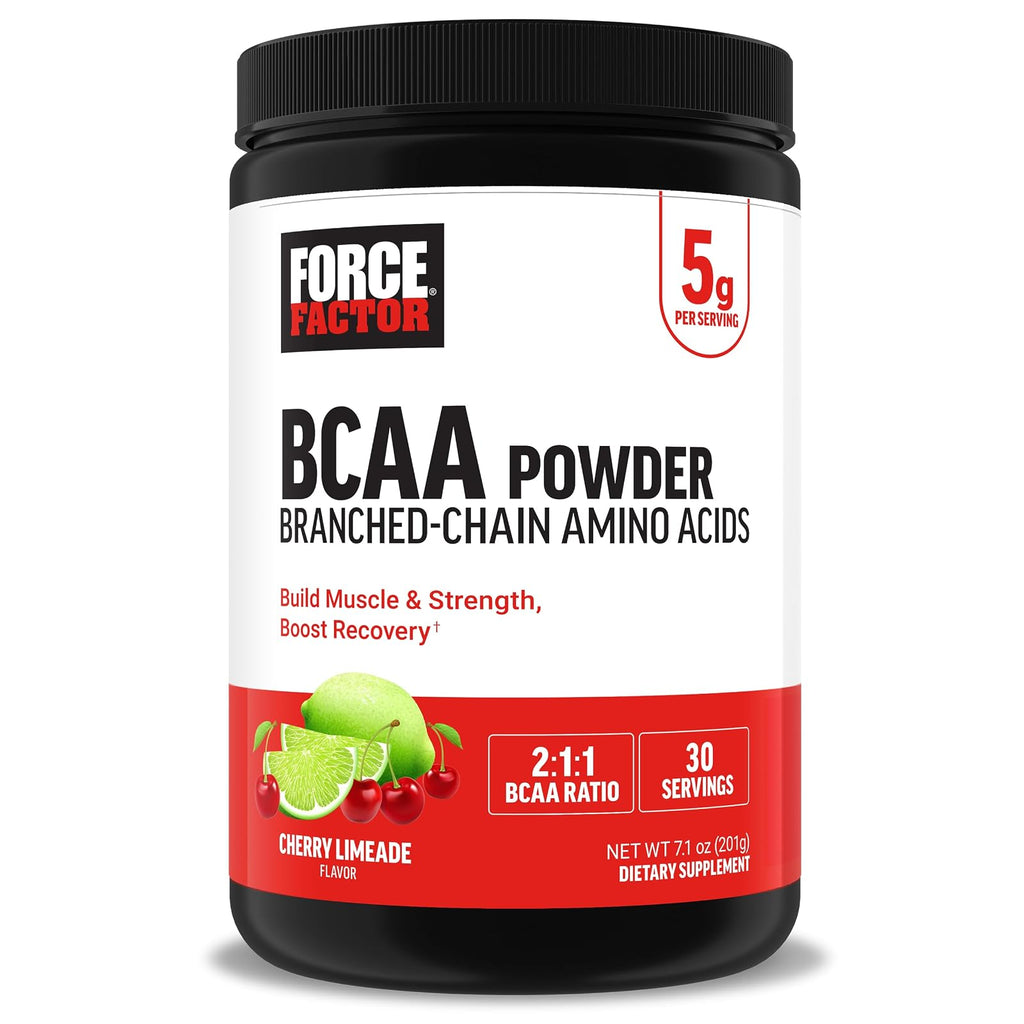 Force Factor BCAA amino acids supplement