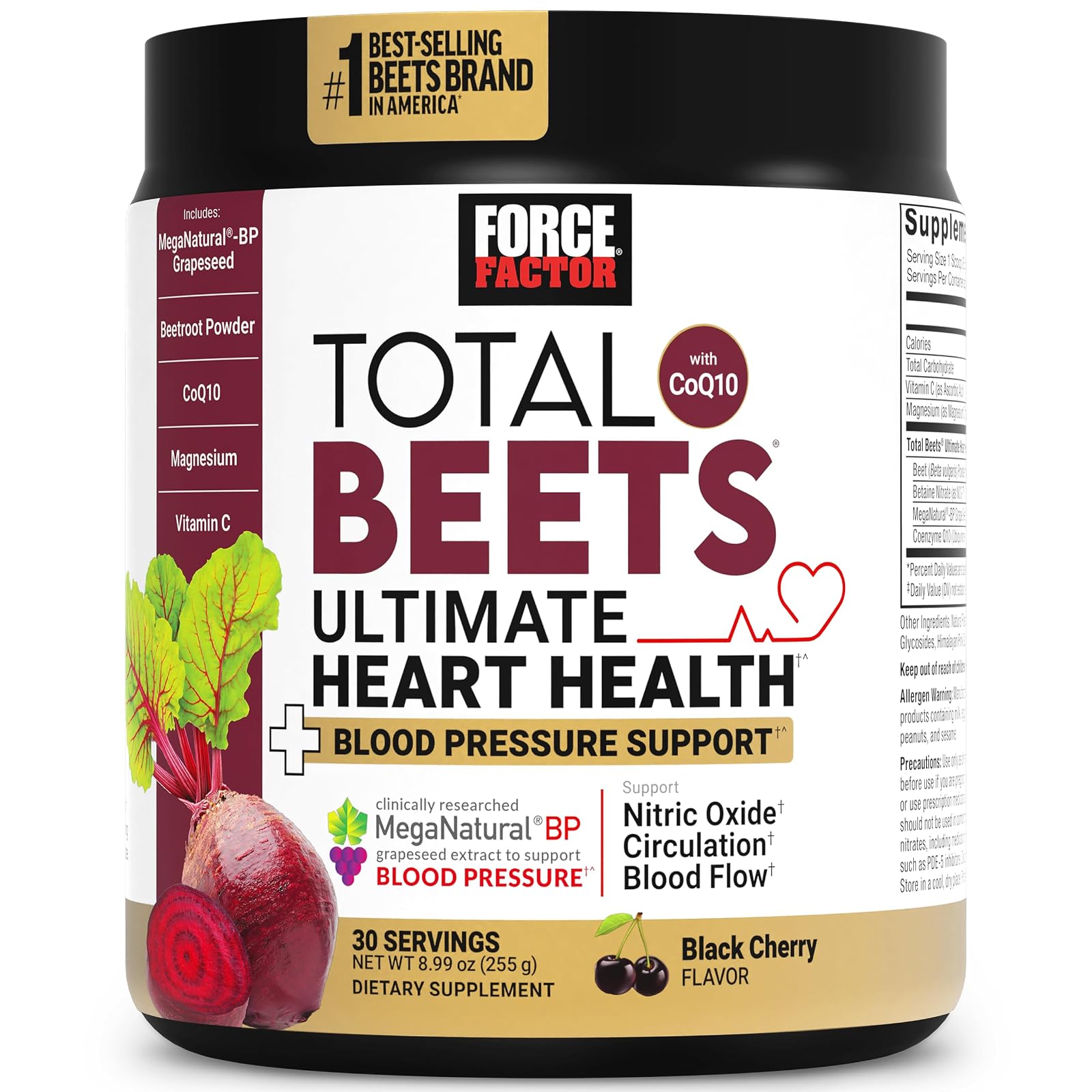Force Factor beet root capsules